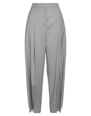 Fabiana Filippi Tapered Virgin Wool Pants - Grey