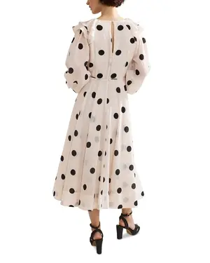 PHASE EIGHT Jaqlyn Spot Dress