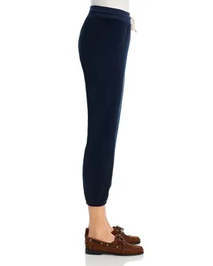 PERFECTWHITETEE Gogo Terry Cropped Jogger Pants