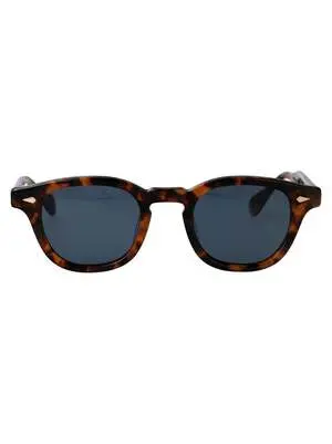 JULIUS TART OPTICAL Ar Sun Sunglasses - Tortoise Blue