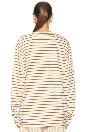 Sprwmn Long Sleeve Oversized Tee