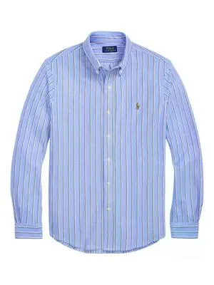 Polo Ralph Lauren Striped Long-sleeve Shirt - Blue