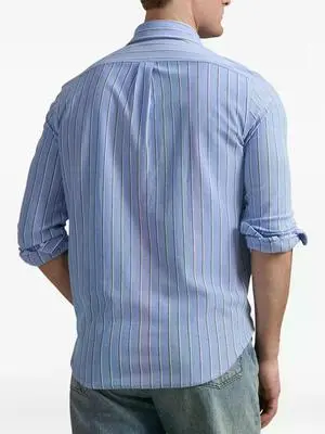 Polo Ralph Lauren Striped Long-sleeve Shirt - Blue