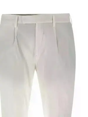 DEVORE INCIPIT Pleated Trousers - White