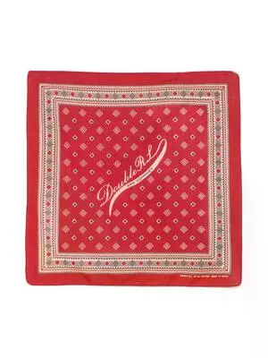 Ralph Lauren Geometric-print Scarf - Red