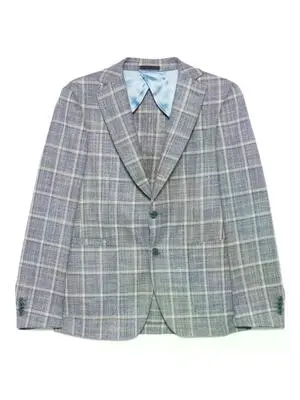 Scabal Wool-blend Blazer - Blue