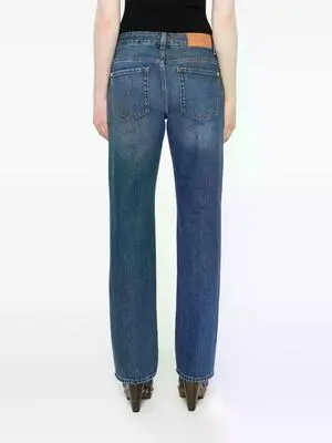 7 For All Mankind Bleached-effect Jeans