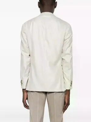 Canali Single-breasted Blazer - Neutrals