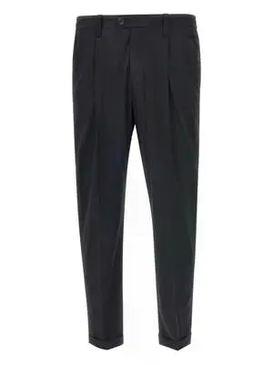 DEVORE INCIPIT Pleated Trousers - Black