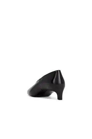 JIL SANDER Square Toe Kitten Heel Pumps