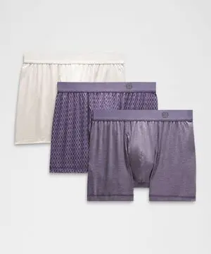 Lululemon Always In Motion Boxer With Fly 5 - Heathered Nightfall