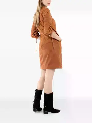 POCHE PARIS V-neck Shift Dress