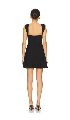 ELLIATT Jada Mini Dress With 3d Floral Accents
