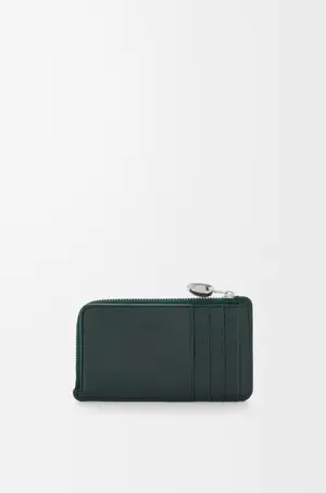 Loewe Pebble Coin Cardholder In Pebble Grained Leather Skin - Sherwood