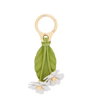 Loewe Chamomille Flower Charm - White/green
