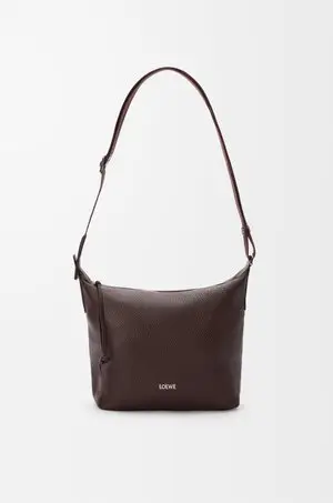 Loewe Small Cubi Crossbody Bag - Oxblood