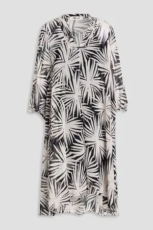 Diane Von Furstenberg Ileana Printed Chiffon Dress