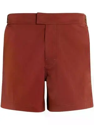 Zegna 232 Road Swim Shorts - Red