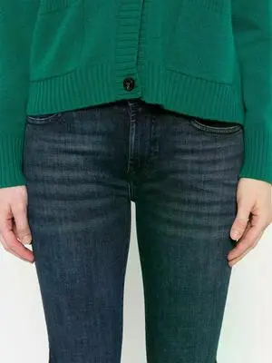 7 For All Mankind Stretch-cotton Jeans