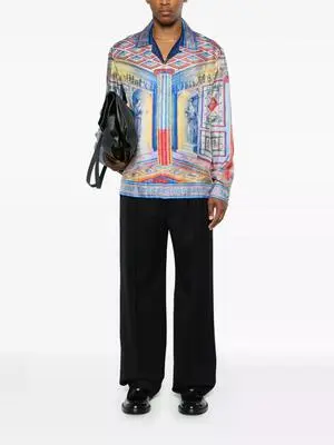 Casablanca La Temple Shirt - Blue