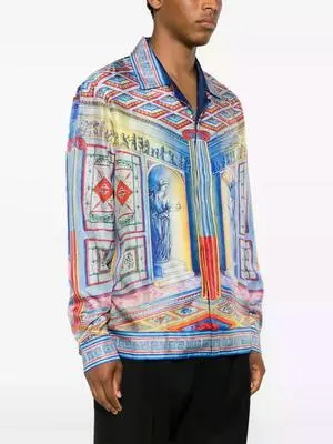 Casablanca La Temple Shirt - Blue