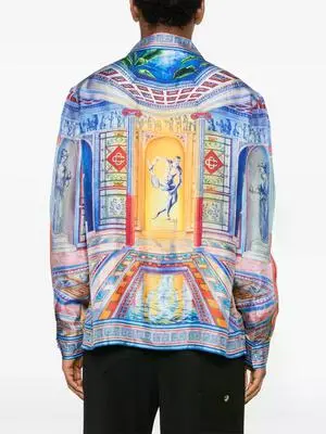 Casablanca La Temple Shirt - Blue