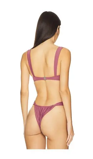 BELLE ANNA Oracle Bikini Top - Plum