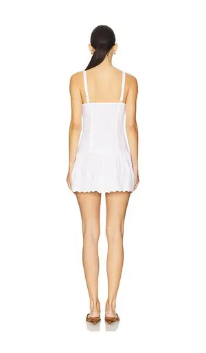 Frankies Bikinis Willa Poplin Mini Dress