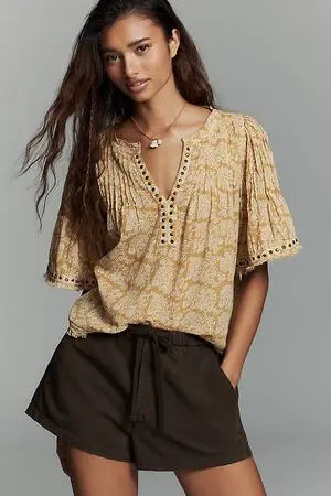 Anthropologie Printed Kaftans Tunics