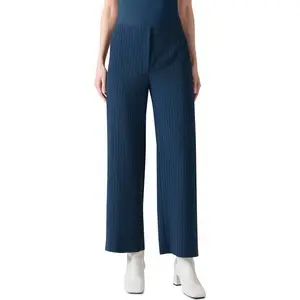 Akris Pinstriped Crop Pants