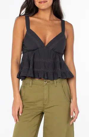 Roxy Layla Tiered Camisole - Phantom