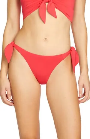 Robin Piccone Ava Side Tie Bikini Bottom - Sandia