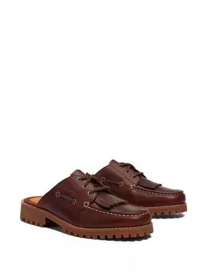Timberland Lace-up Leather Mules
