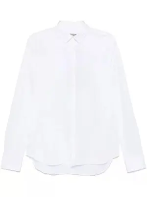 Canali Mélange Shirt - White