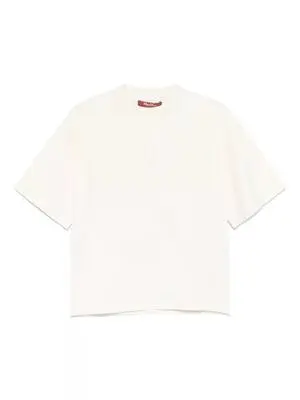 Max Mara Mock-neck T-shirt - Neutrals