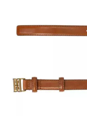 BY MALENE BIRGER Leather Logo Belt