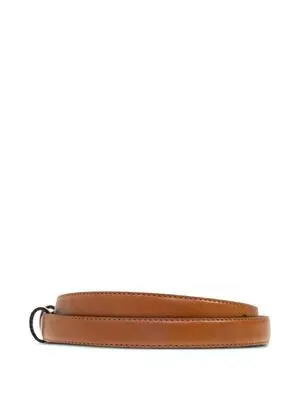 BY MALENE BIRGER Leather Logo Belt