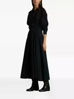 Polo Ralph Lauren Button-up Long-sleeve Dress