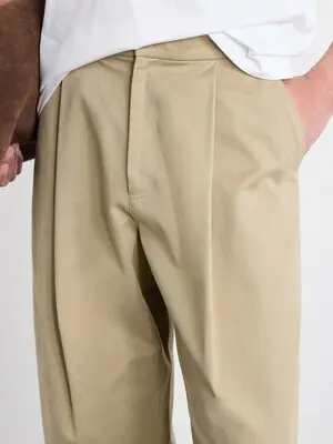 Studio Nicholson Sorte Wide-leg Cotton-twill Trousers