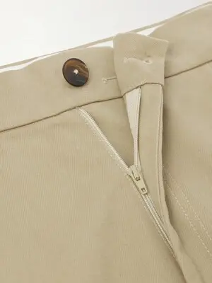 Studio Nicholson Sorte Wide-leg Cotton-twill Trousers