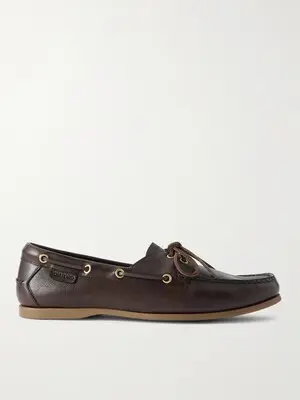 Men's Leather Boat Shoes