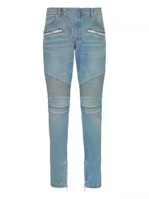 Balmain Knee Length Jeans For Men