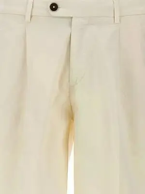 DEVORE INCIPIT Pleated Tailored Shorts - Neutrals