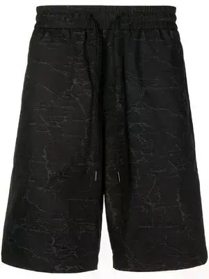 PORTS V All-over Logo Print Shorts