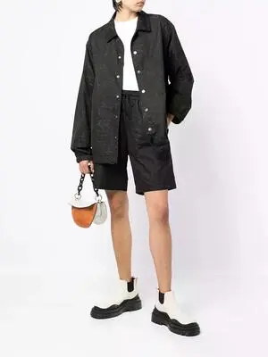 PORTS V All-over Logo Print Shorts