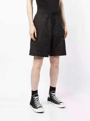PORTS V All-over Logo Print Shorts