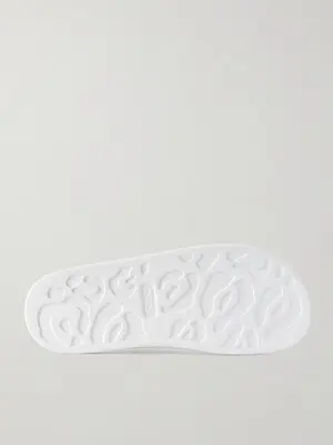 Alexander McQueen Exaggerated-sole Rubber Slides - Neutrals