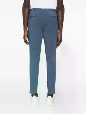 Incotex Tailored Stretch Cotton Trousers - Blue