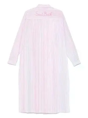 MC2 SAINT BARTH Striped Shirt Dress