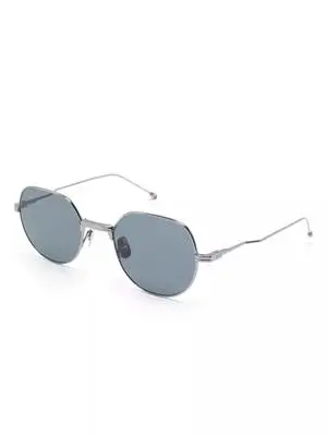 Thom Browne Round-frame Sunglasses - Silver